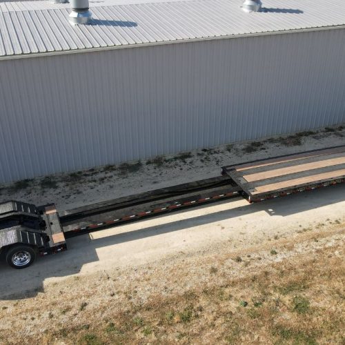 Alpha HD Trailers | A110HDG-E Double Drop Drop Extendable Trailer