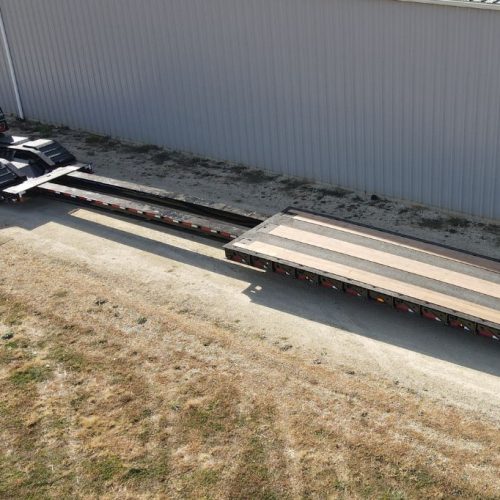 Alpha HD Trailers | A110HDG-E Double Drop Drop Extendable Trailer