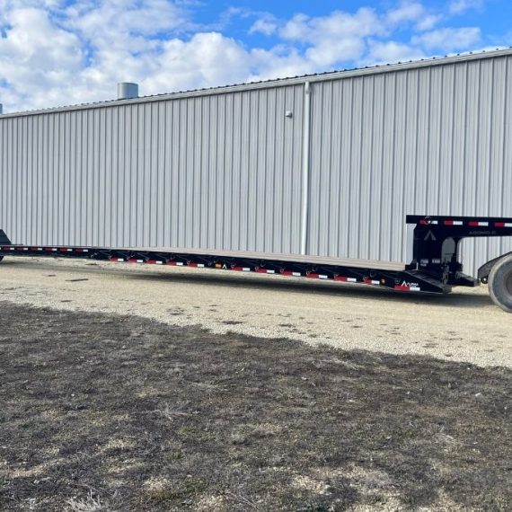 Alpha HD Trailers | A80MG-E Double Drop Drop Extendable Trailer